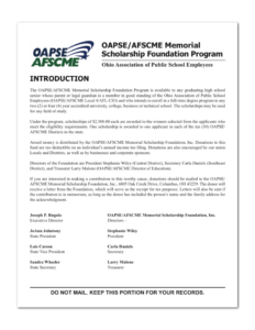 Flyers, Forms and Downloads